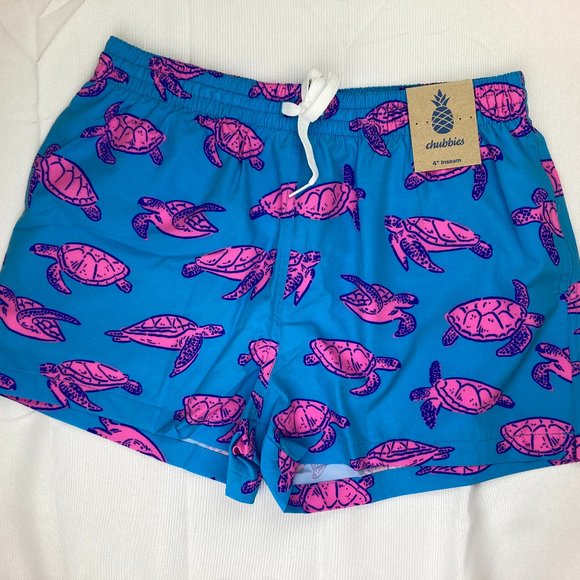 chubbies | Swim | Chubbies The Tortugas 4 Swim Trunks | Poshmark